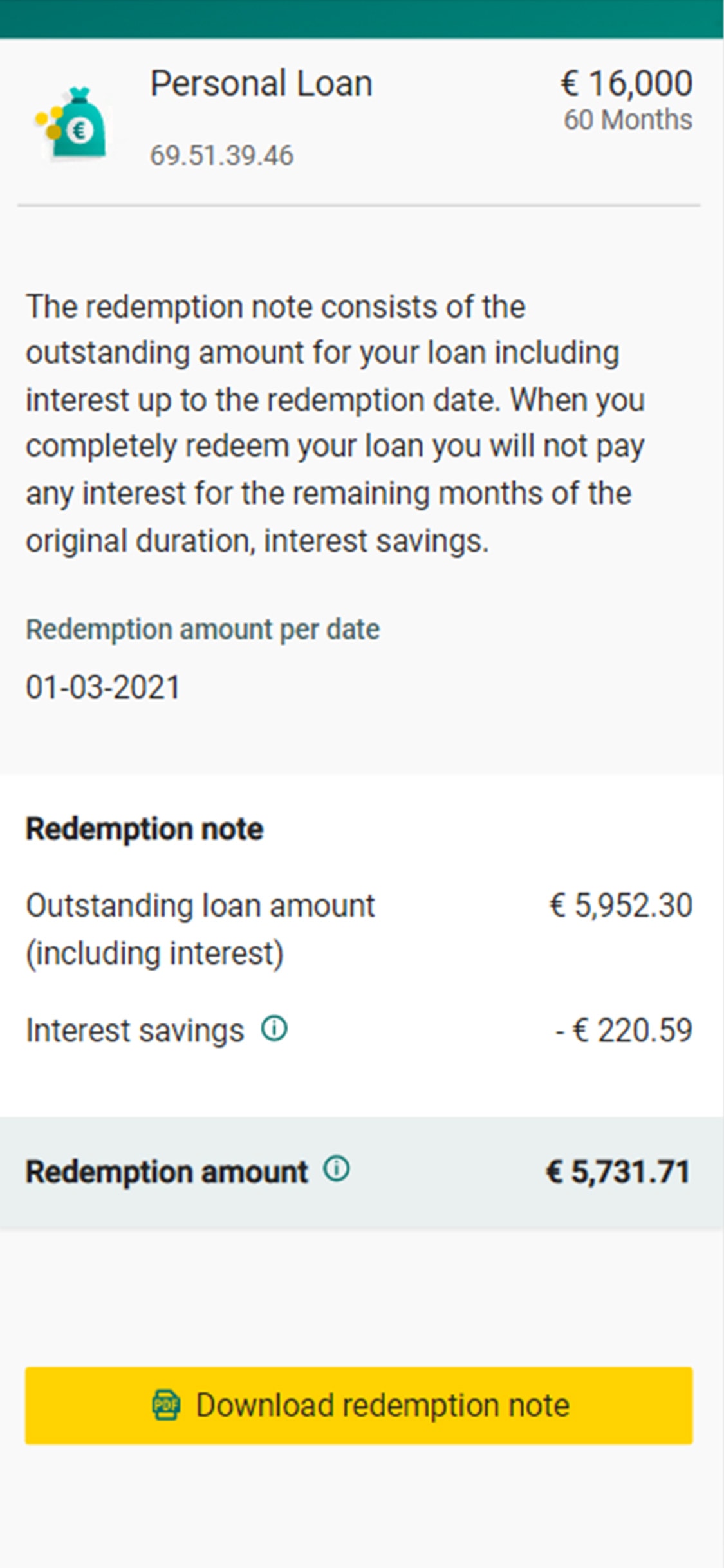 Viewing And Changing Your Loan ABN AMRO